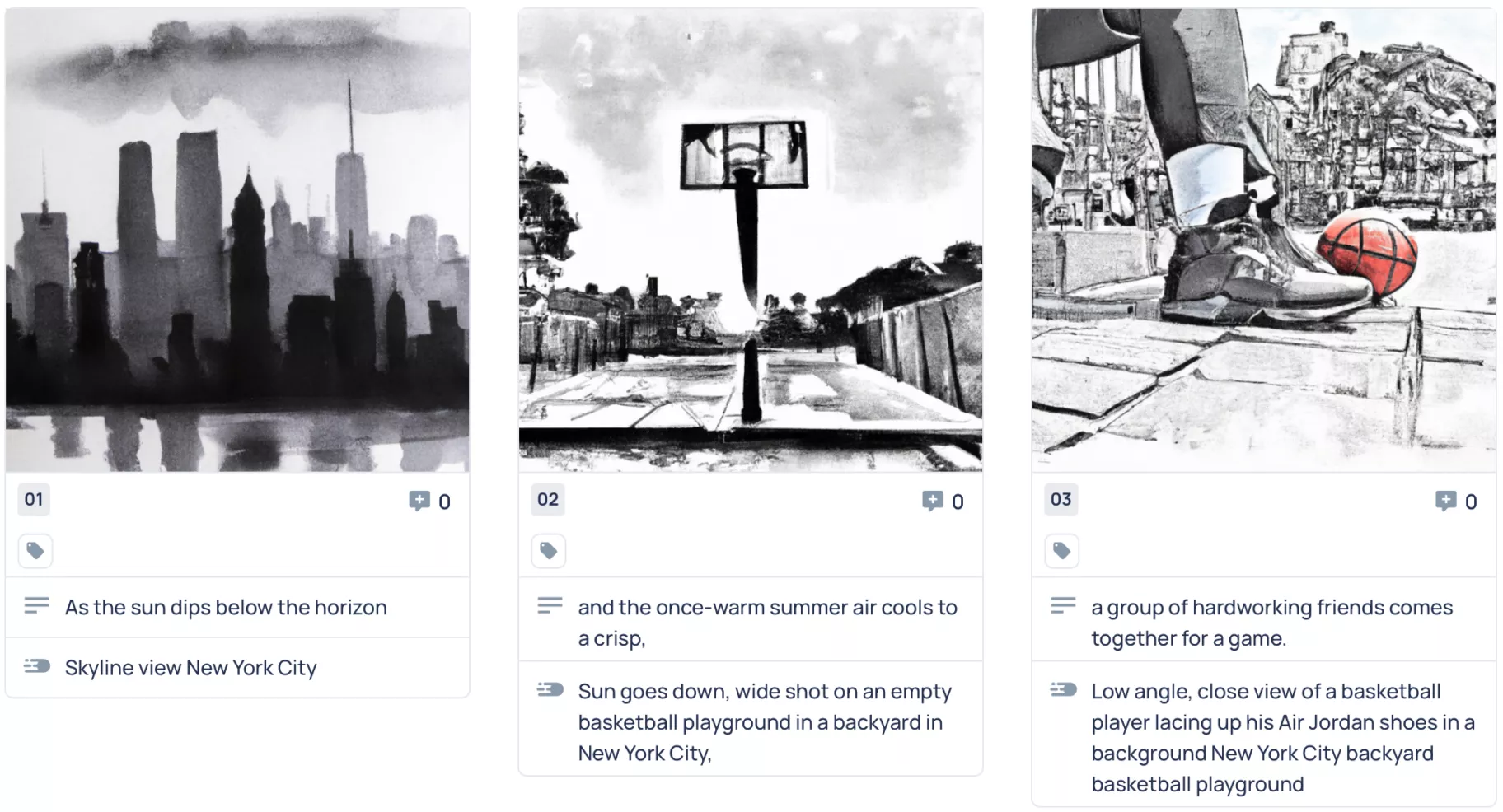 Use Case: AI Storyboard for Commercial Video | KROCK.IO