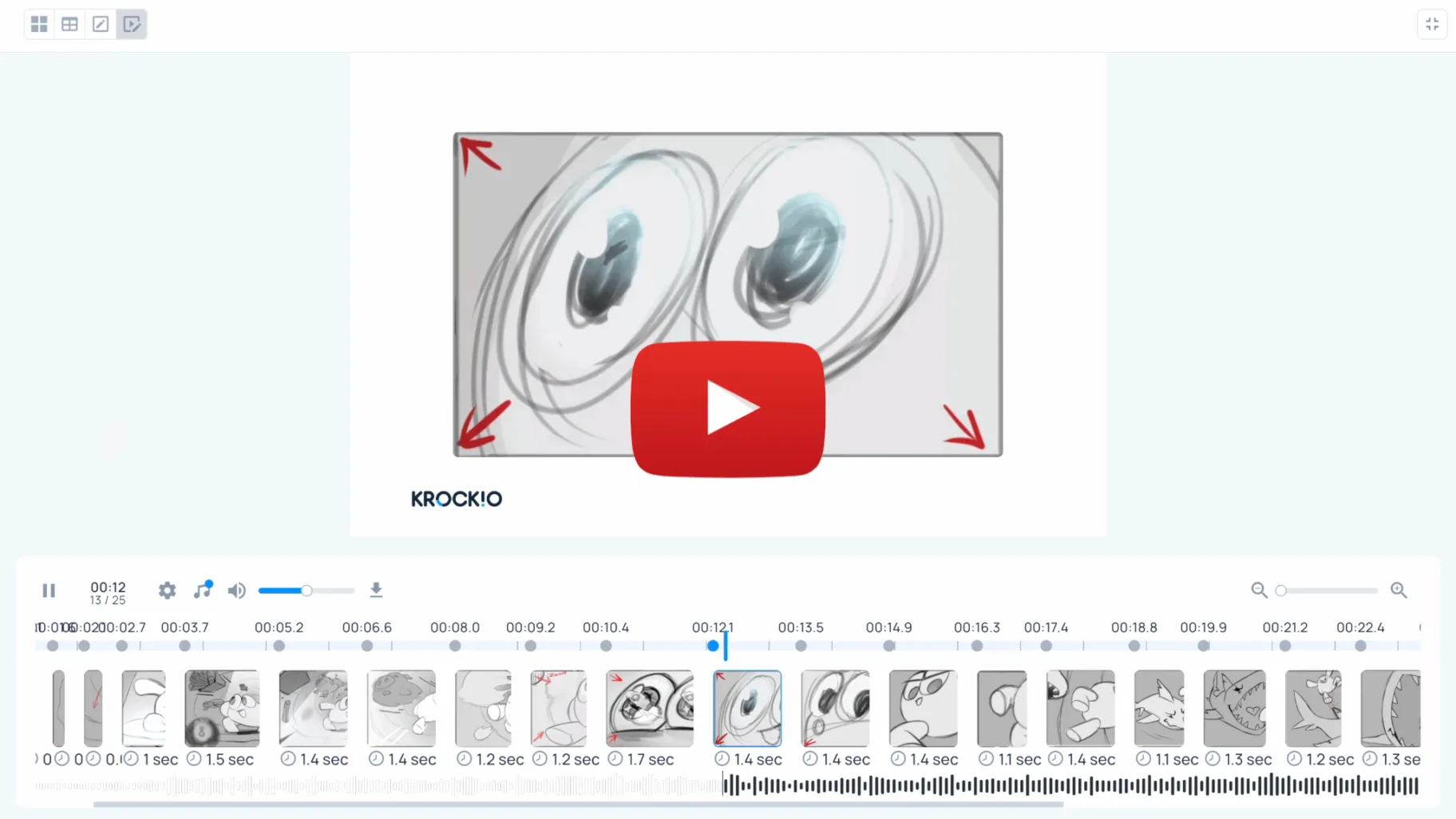 Animatic Maker - Animatics Software | KROCK.IO